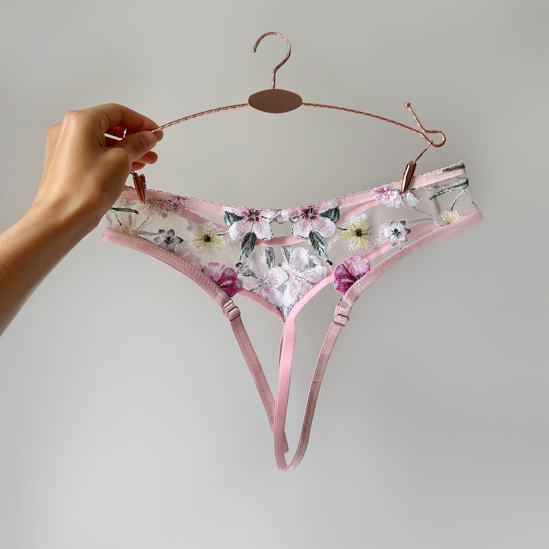 Lingerie Crotch Less - Etsy
