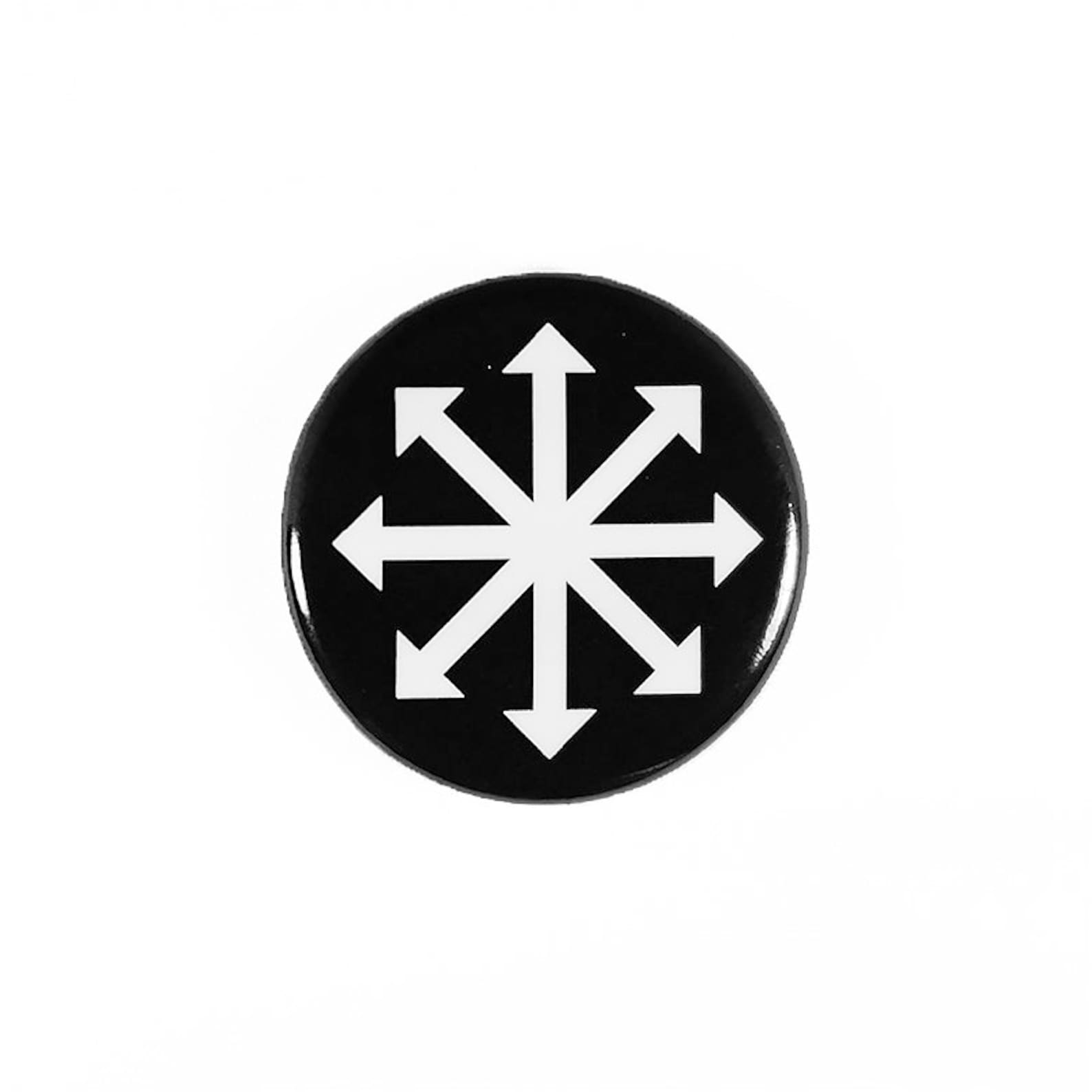 Chaos Pin-back Button - Etsy
