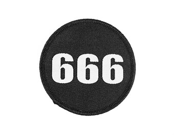 666 Patch | Etsy