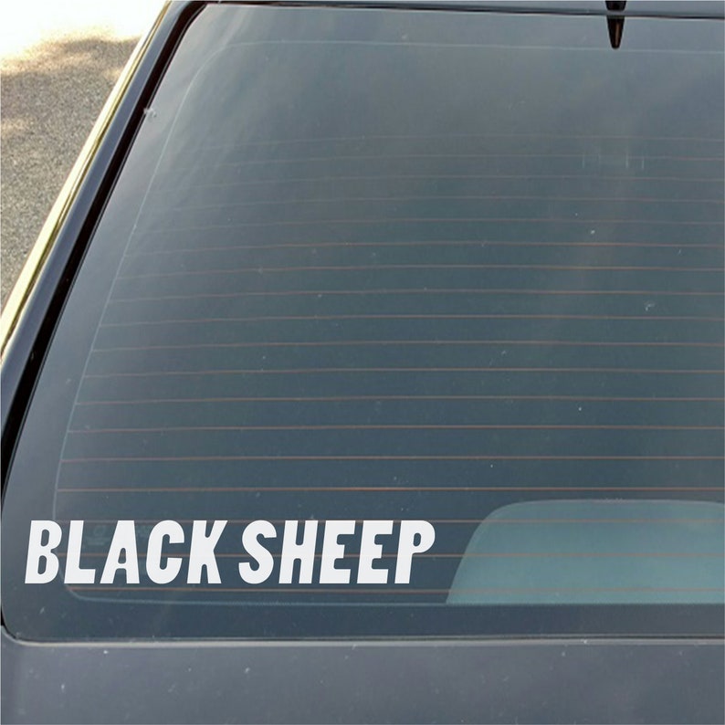 Black Sheep Decal Sticker | Etsy