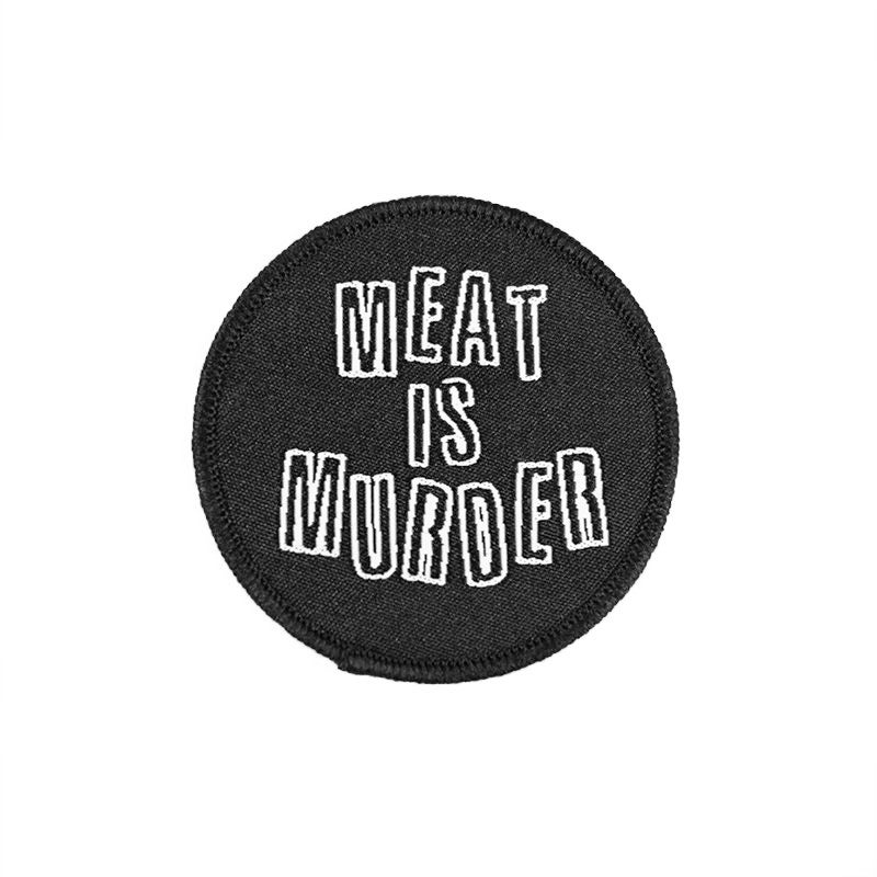 Meat is Murder Patch - Etsy