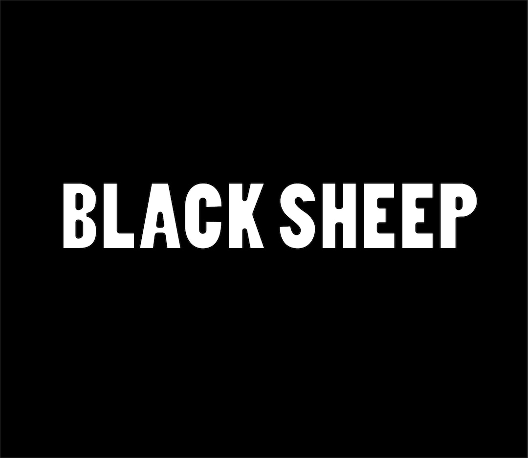 Black Sheep Decal Sticker - Etsy