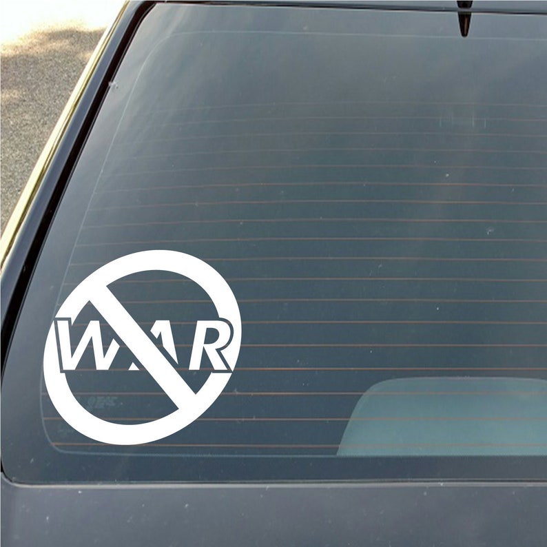 Anti-war Sticker - Etsy
