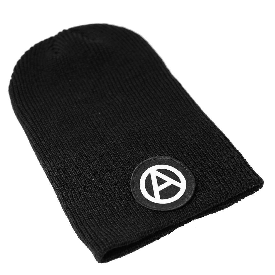 Anarchy Patch Slouch Beanie - Etsy
