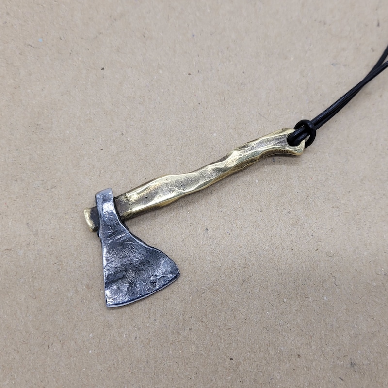 Viking Axe Necklace - Etsy