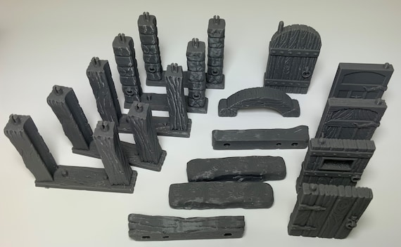 Toys & Games Miniature Toys Doors for Dungeon and Dragons HERO ...