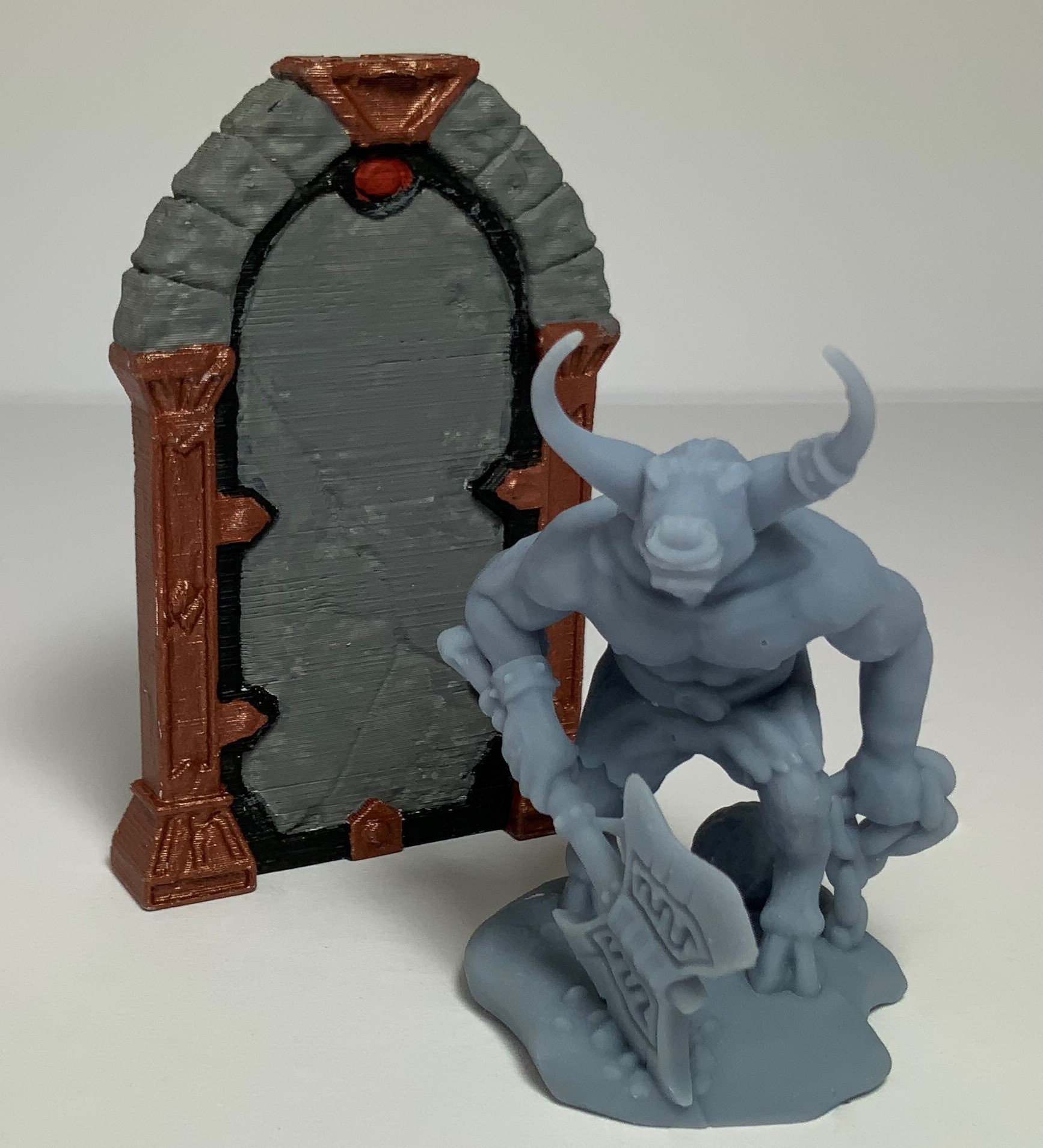Minotaur Mythology Miniature Greek Mythology Dnd - Etsy