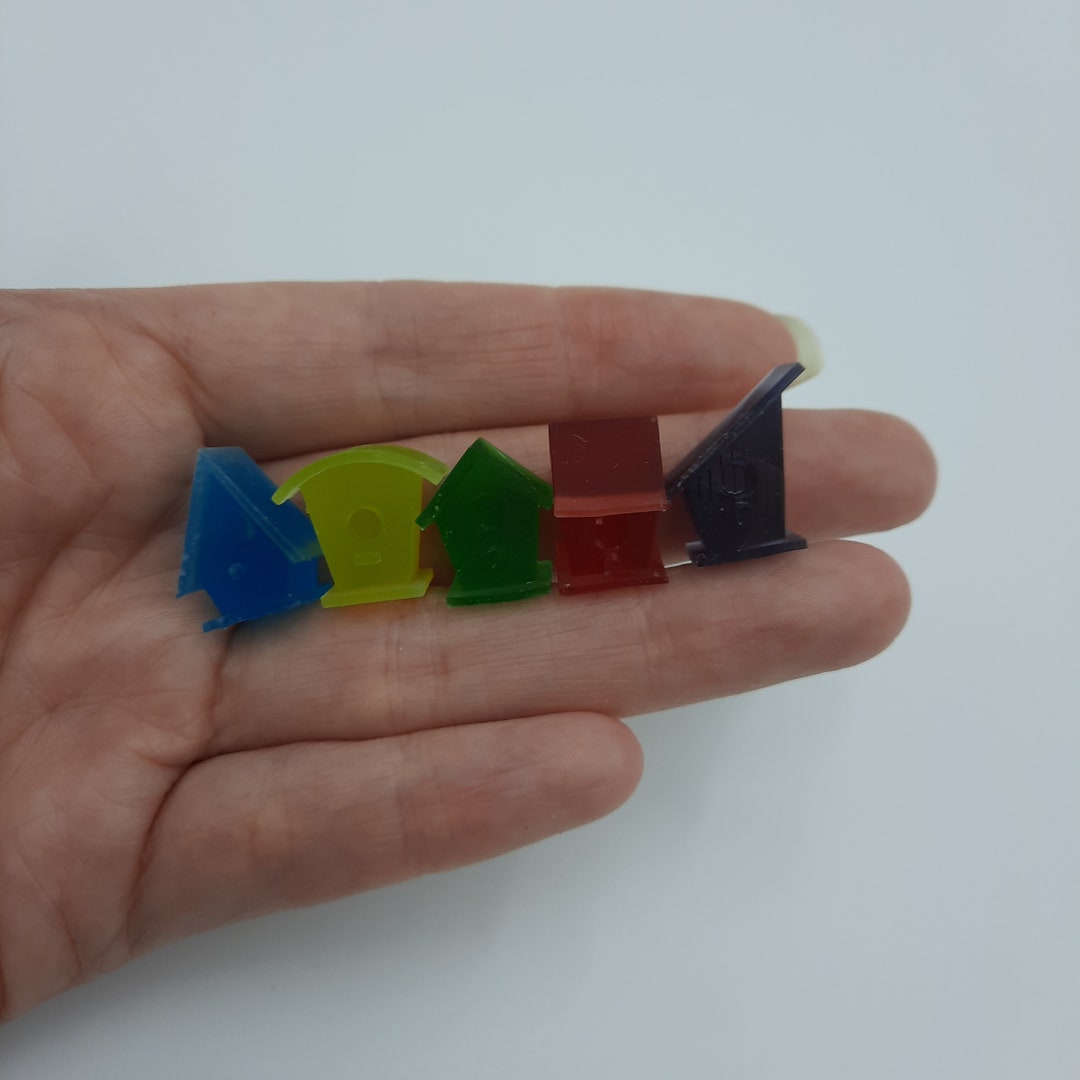 Wingspan Upgrade Kit for Actions Markers, 8 Birdhouses of 5 ...