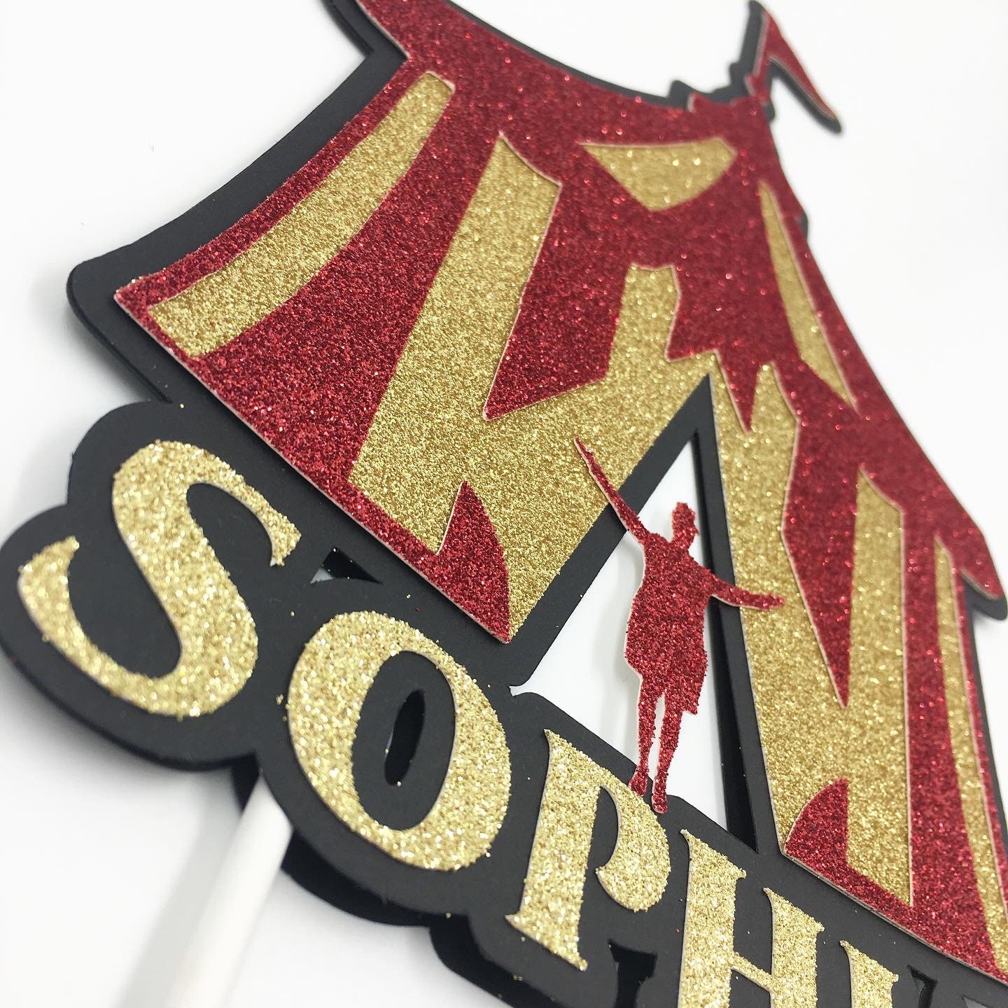 Circus Tent Cake Topper Circus Cake Topper Circus Party - Etsy