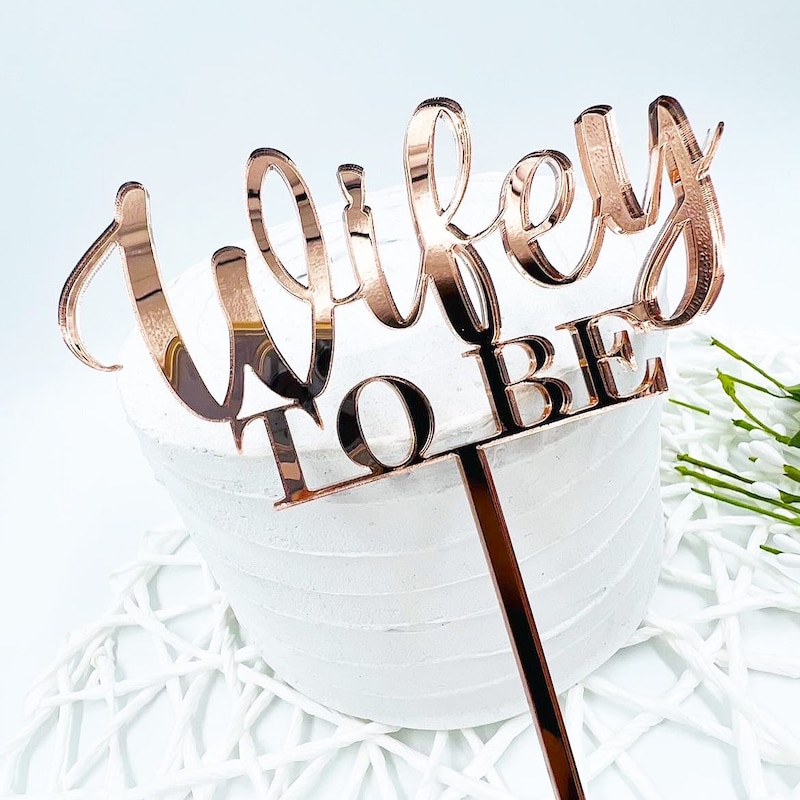 Wifey Cake Topper - Etsy