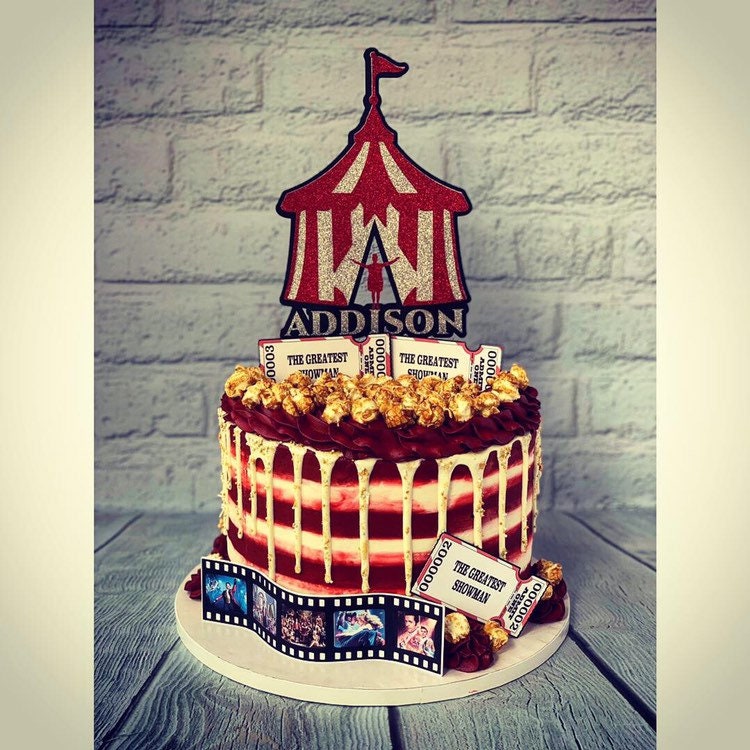 Circus Tent Cake Topper Circus Cake Topper Circus Party - Etsy