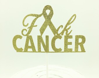 Cancer Cake Topper - Etsy