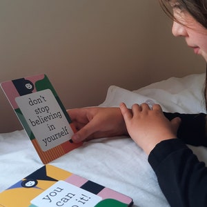 40 Affirmation Cards, Yoga Poses, Breathing Exercises - Emotional Well ...