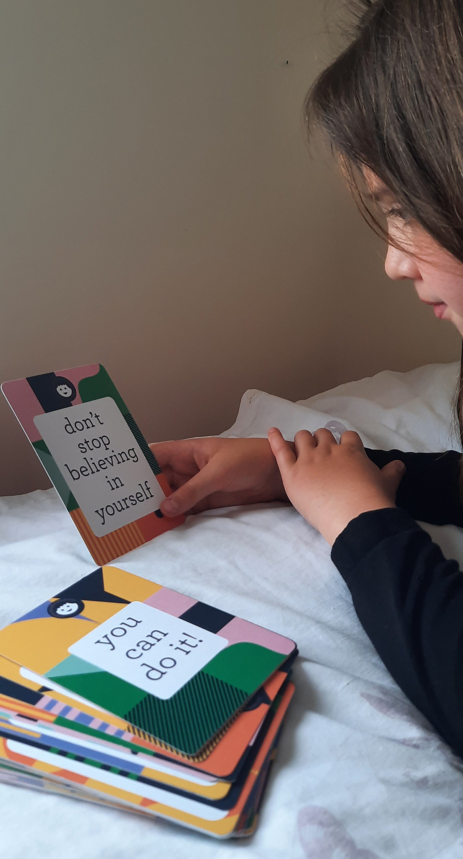 40 Affirmation Cards, Yoga Poses, Breathing Exercises - Emotional Well ...