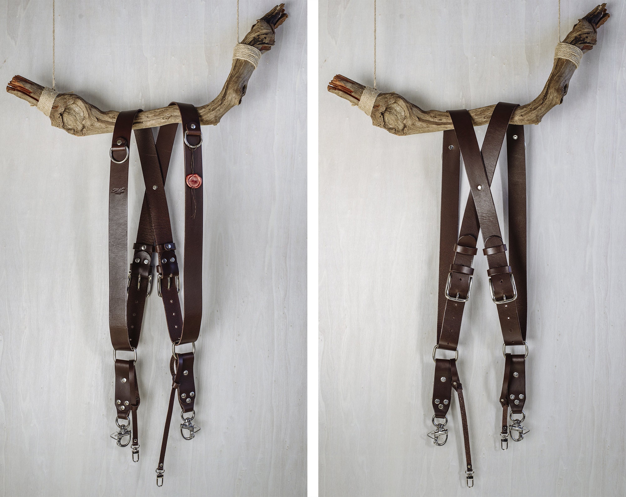 Dual Camera Strap Leather Camera Harness Multi Camera Strap - Etsy