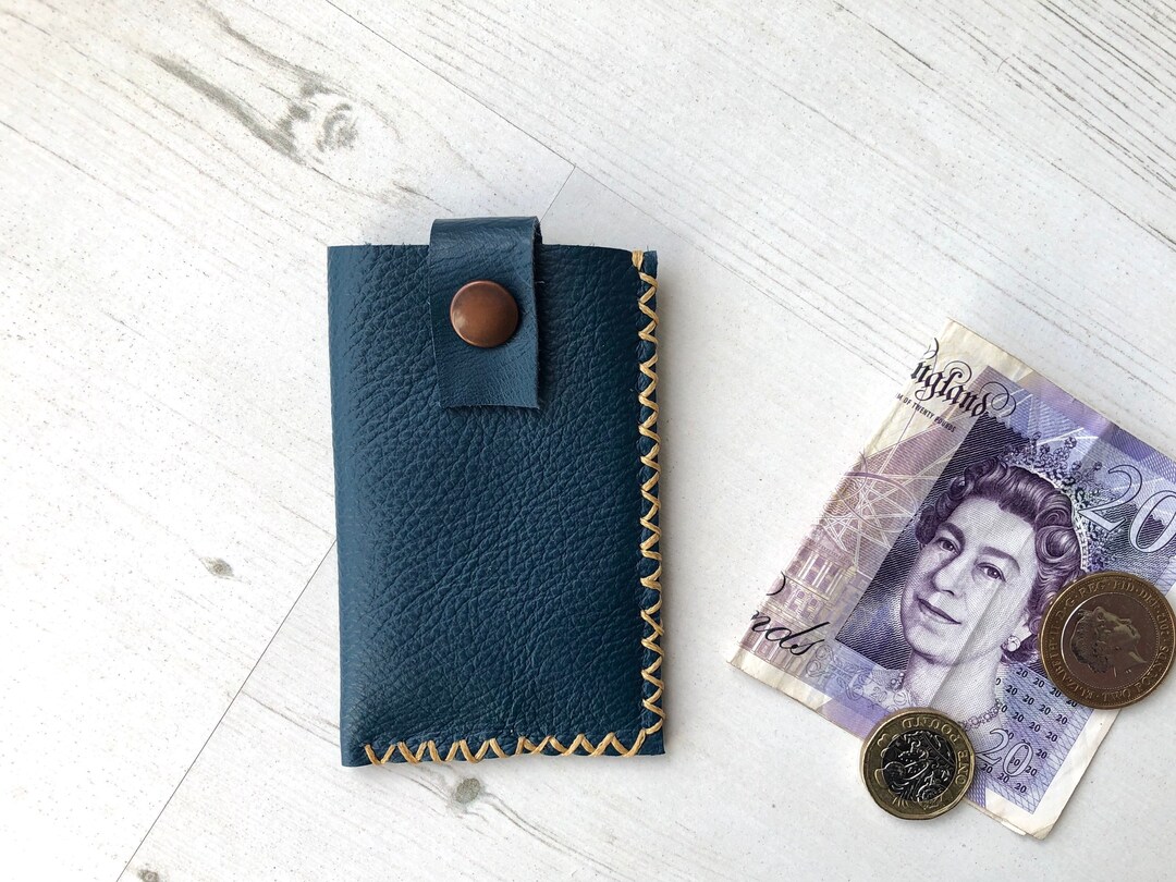 Leather Cards Holder - Etsy UK