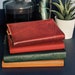 Small Leather Book Cover - Etsy UK