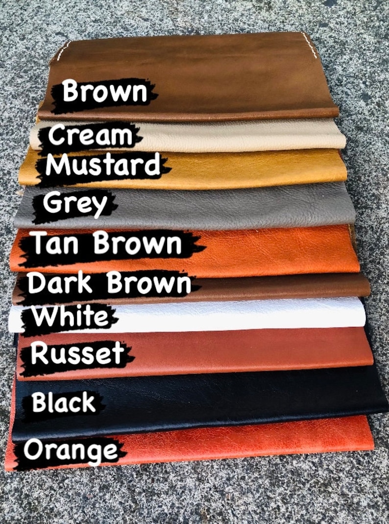 Small Leather Book Cover - Etsy UK