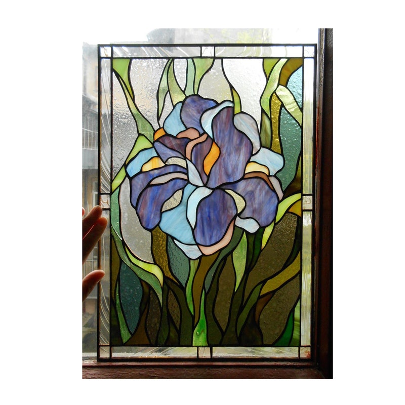 Stain Glass Panel Window - Etsy