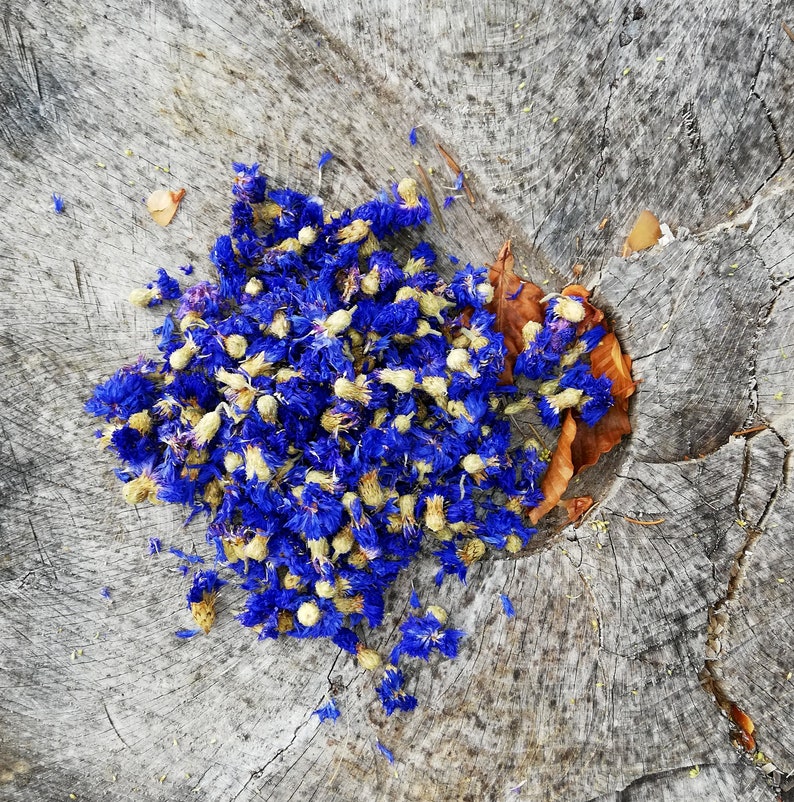 Organic dried CornFlower 4 oz 113 gr | Etsy