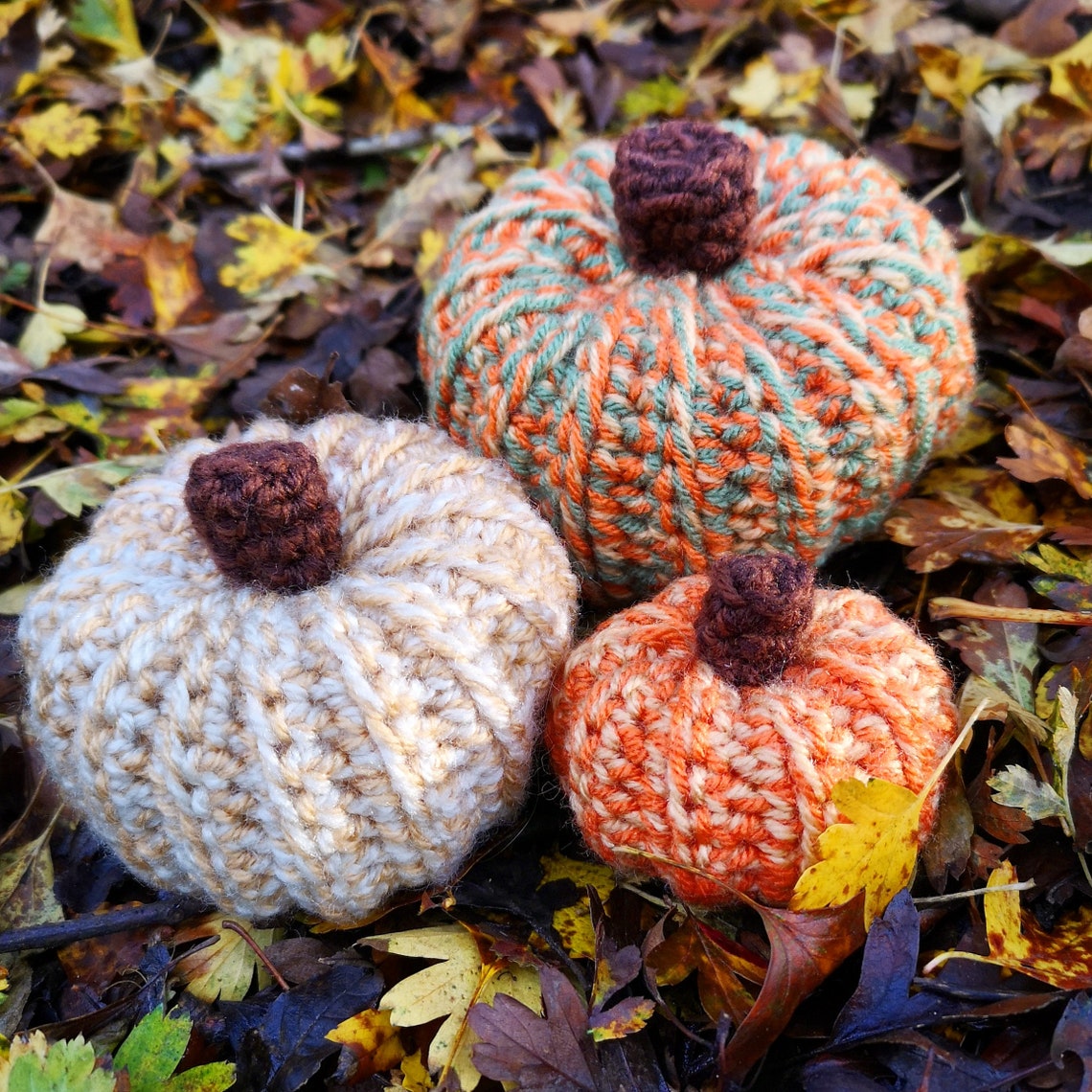 Rustic Fall Pumpkin Crochet Pattern PDF Digital Download - Etsy