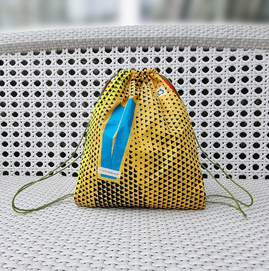 Yellow Blue V Kiteboarding Backpack Gift for Surfer - Etsy