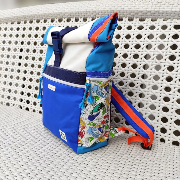 Rolltop Backpack - Etsy