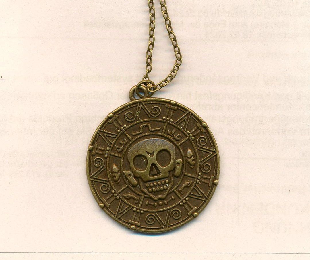 Pirate Coin Pendant - Etsy