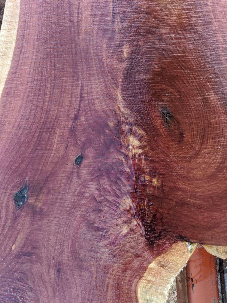Live Edge Aromatic Red Cedar Slabs and Boards Raw Living Edges - Etsy