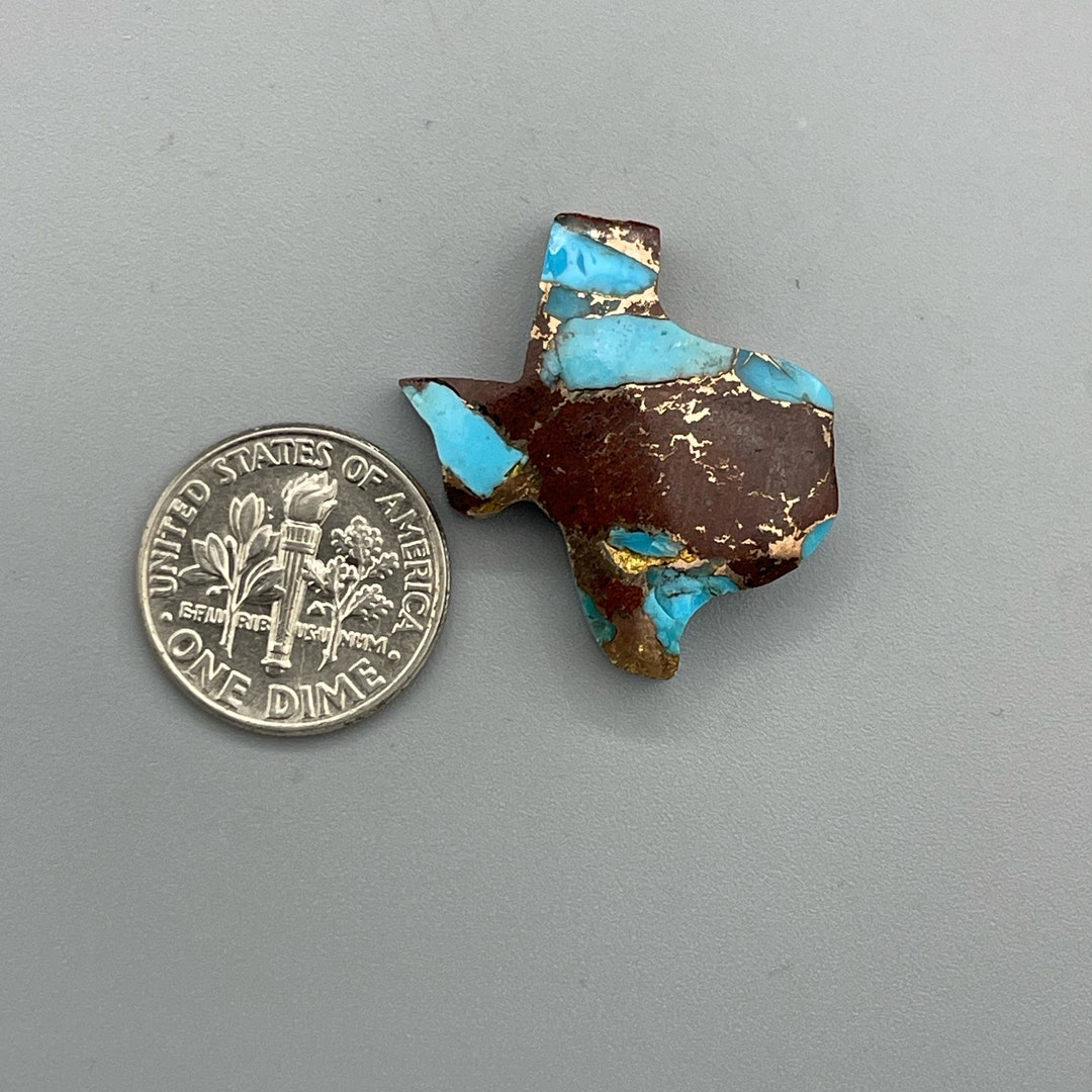 Lava Rock Kingman Turquoise Texas Cabochon - Etsy