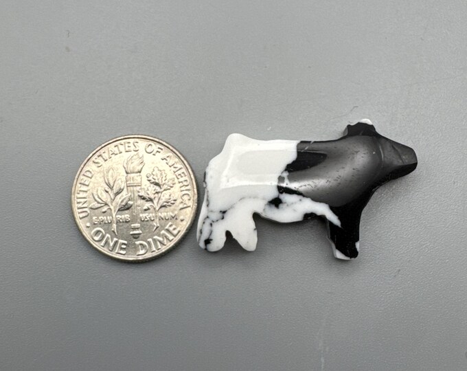 White Buffalo Cabochon White/black. Pig (reconstructed) White Buffalo ...