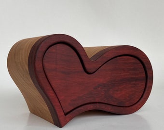 Heart Shaped Bandsaw Box - Etsy
