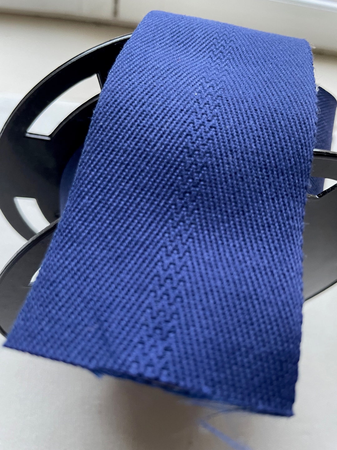 Ribbon Strap Shoulder Strap 5 Cm Wide Plain Navy Blue - Etsy