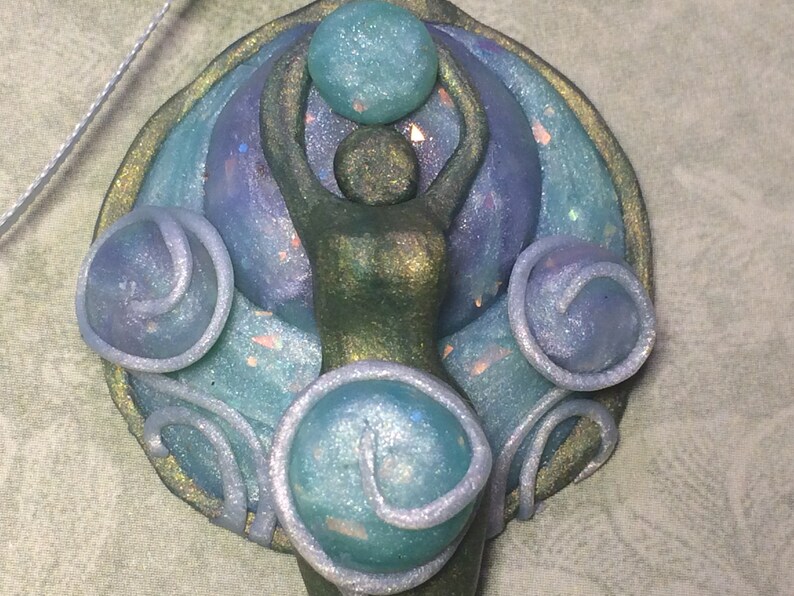 Water Goddess Pendant - Etsy