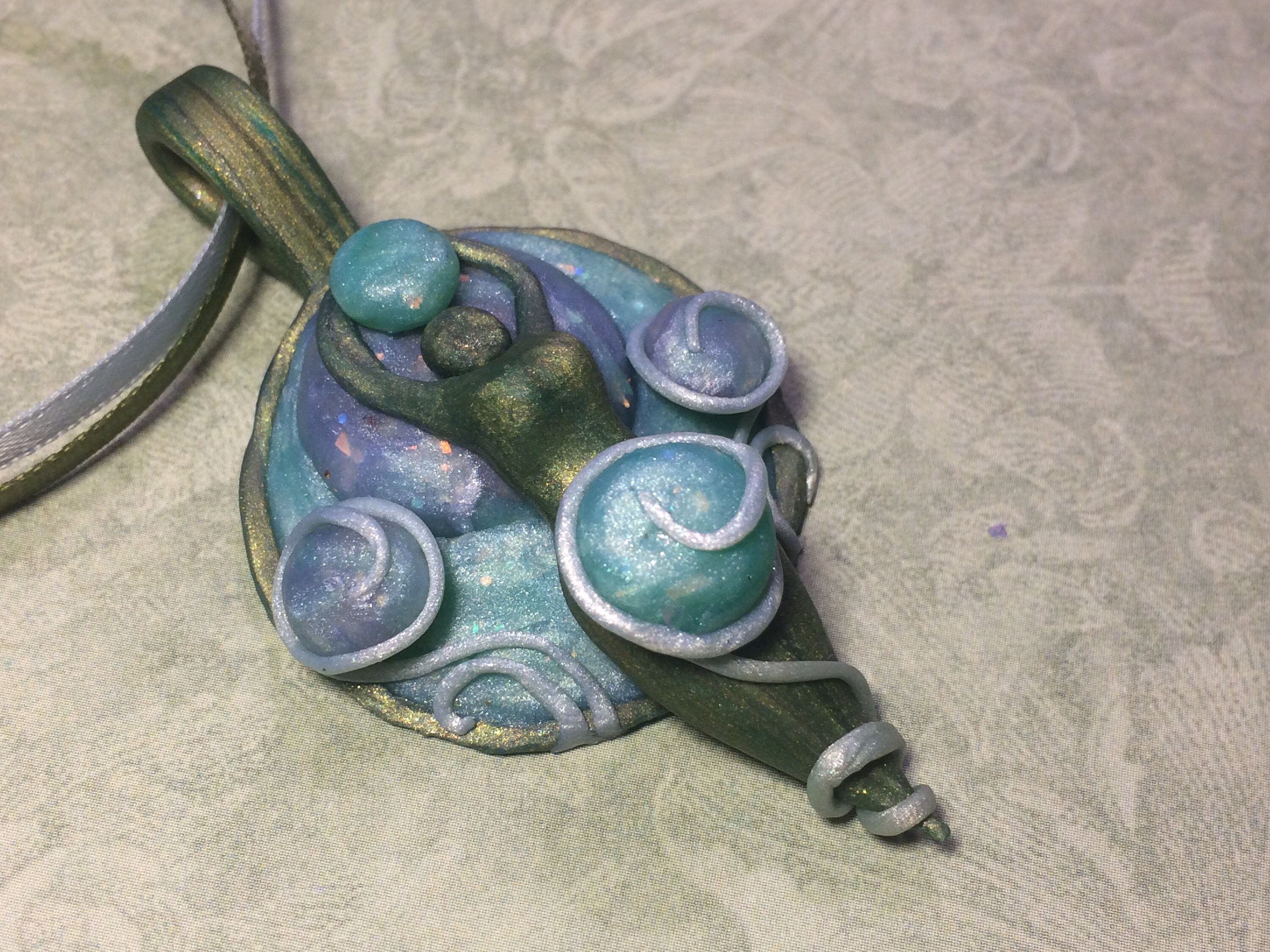 Water Goddess Pendant - Etsy