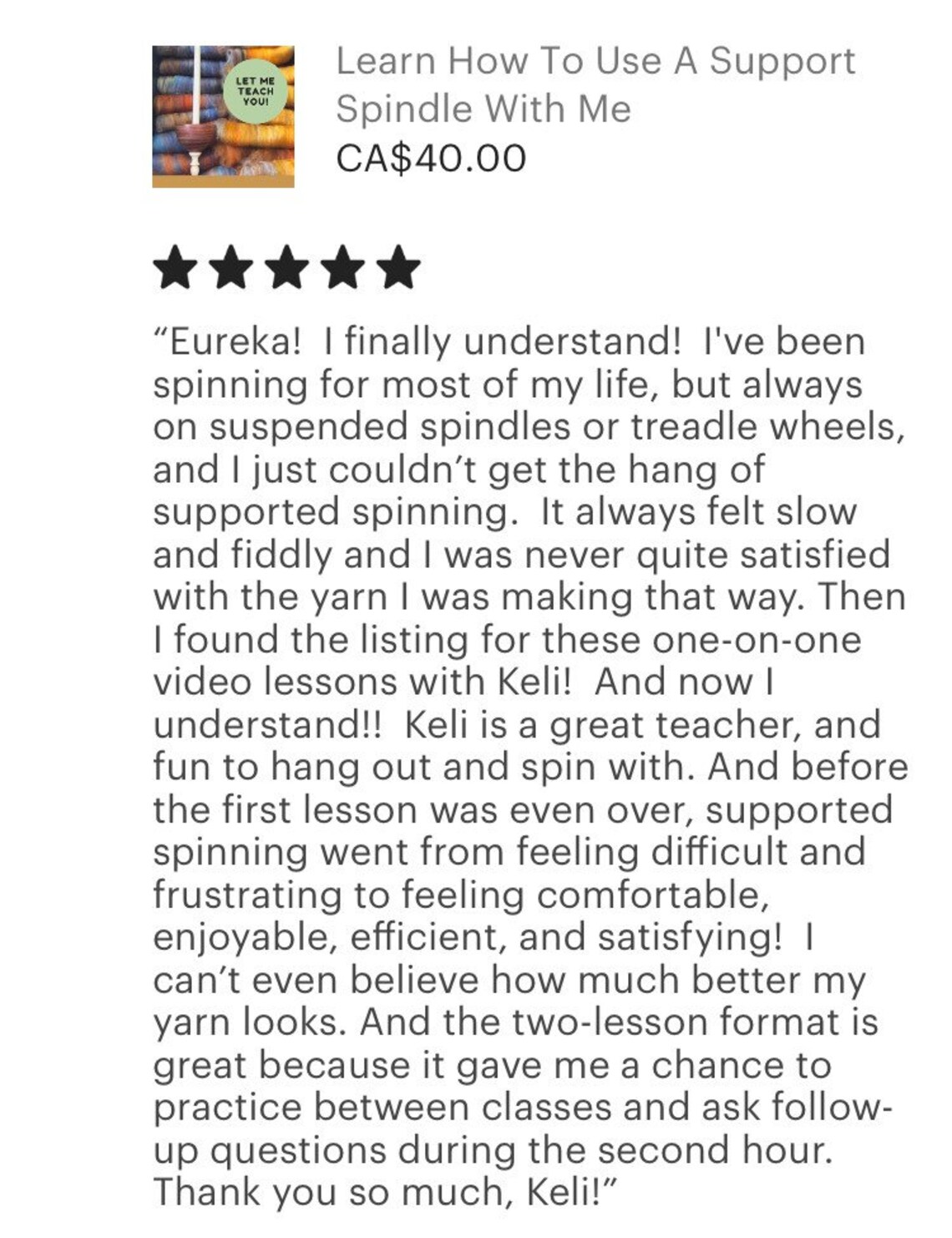 Learn How to Use A Support Spindle With Me - Etsy