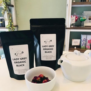 Countess Grey Organic Black Tea - Etsy