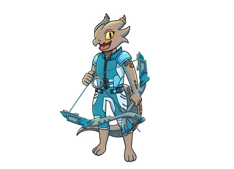 Cartoon Character Commission Digital Art Commission Cartoon - Etsy