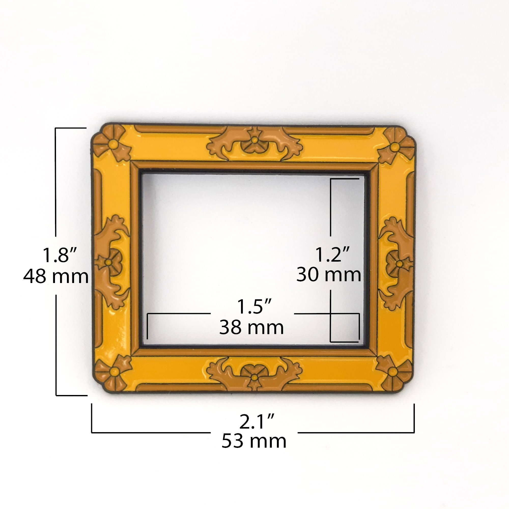 Enamel Pin Display 3 Pack Collection | Frame Your Pin Within Another ...