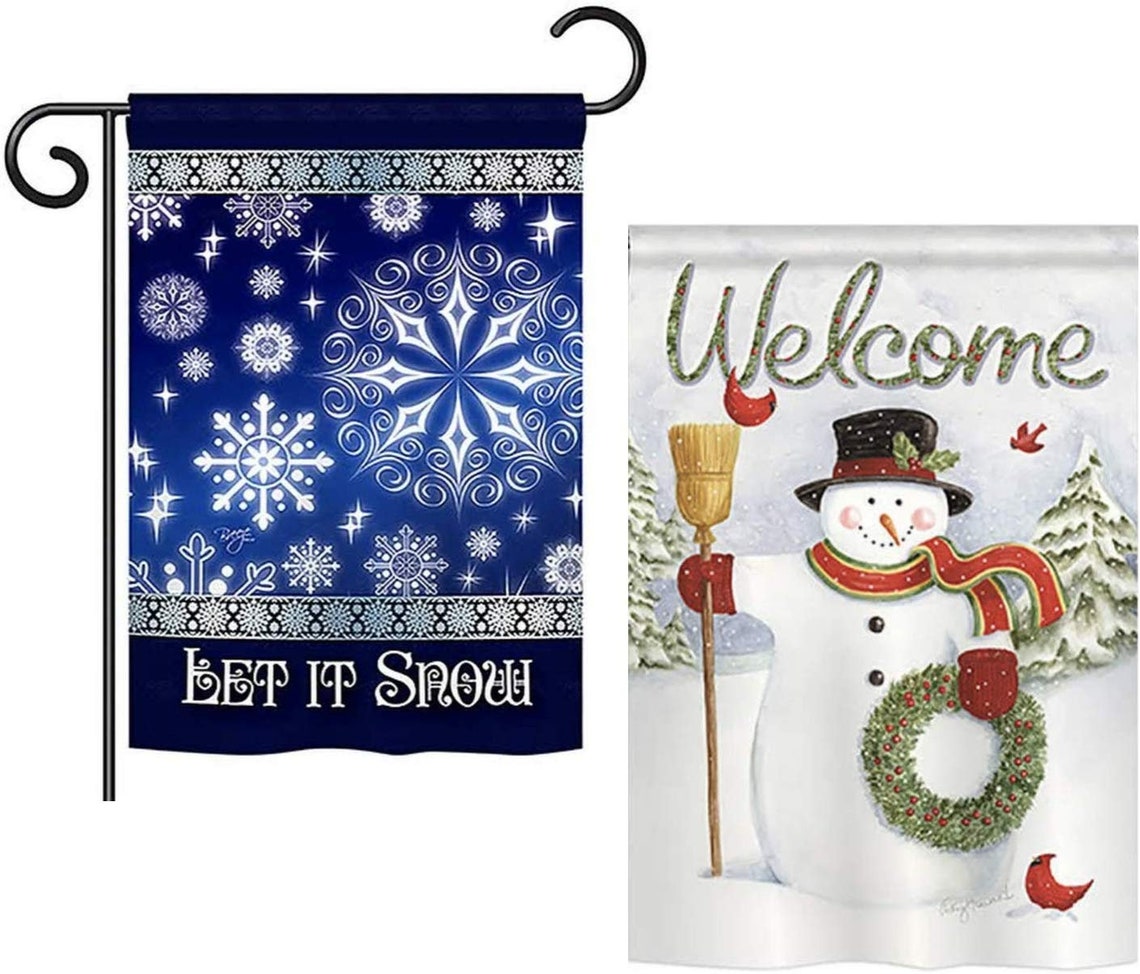 Seasonal Outdoor Garden Flags Assorted 8 Pack 18 X - Etsy