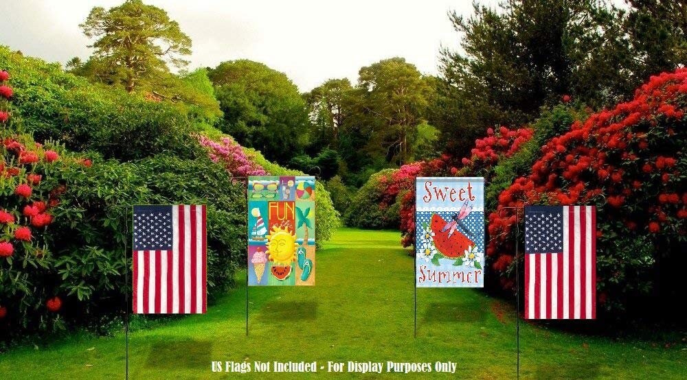 Seasonal Outdoor Garden Flags Assorted 8 Pack 18 X - Etsy