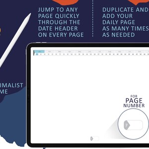 Blank Digital Notbook Landscape Goodnotes Notability iPad - Etsy