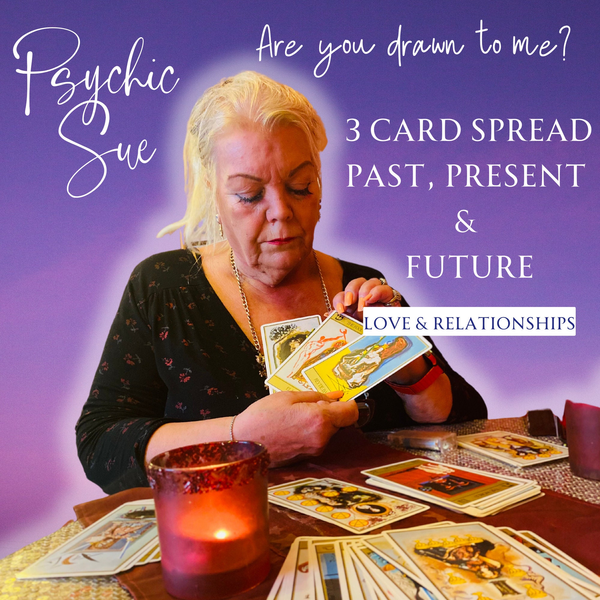 Love & Relationship 3 CARD SPREAD Tarot Card Reading Video Tarot Reading Psychic Predictions ...