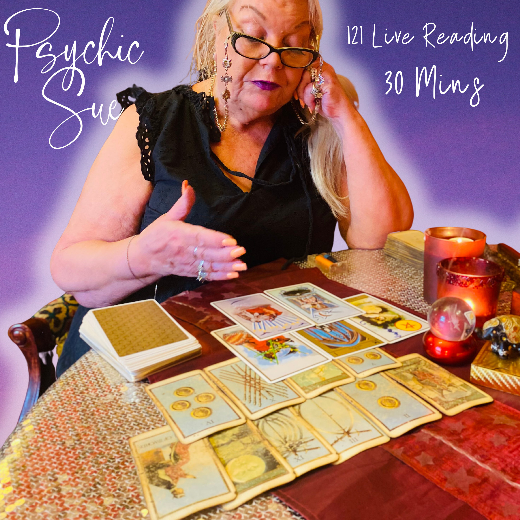 LIVE Tarot Reading FULL in Depth Psychic Reading 30 Mins PHONE 121 Covers Love Relationships ...