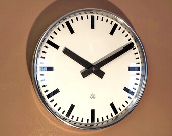 Swiss Railway Clock - Etsy