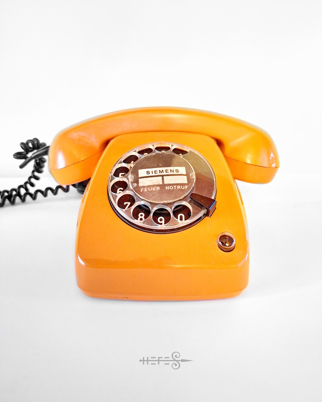 Siemens Post Dial Telephone Space Age 1970s Vintage Decoration Item - Etsy