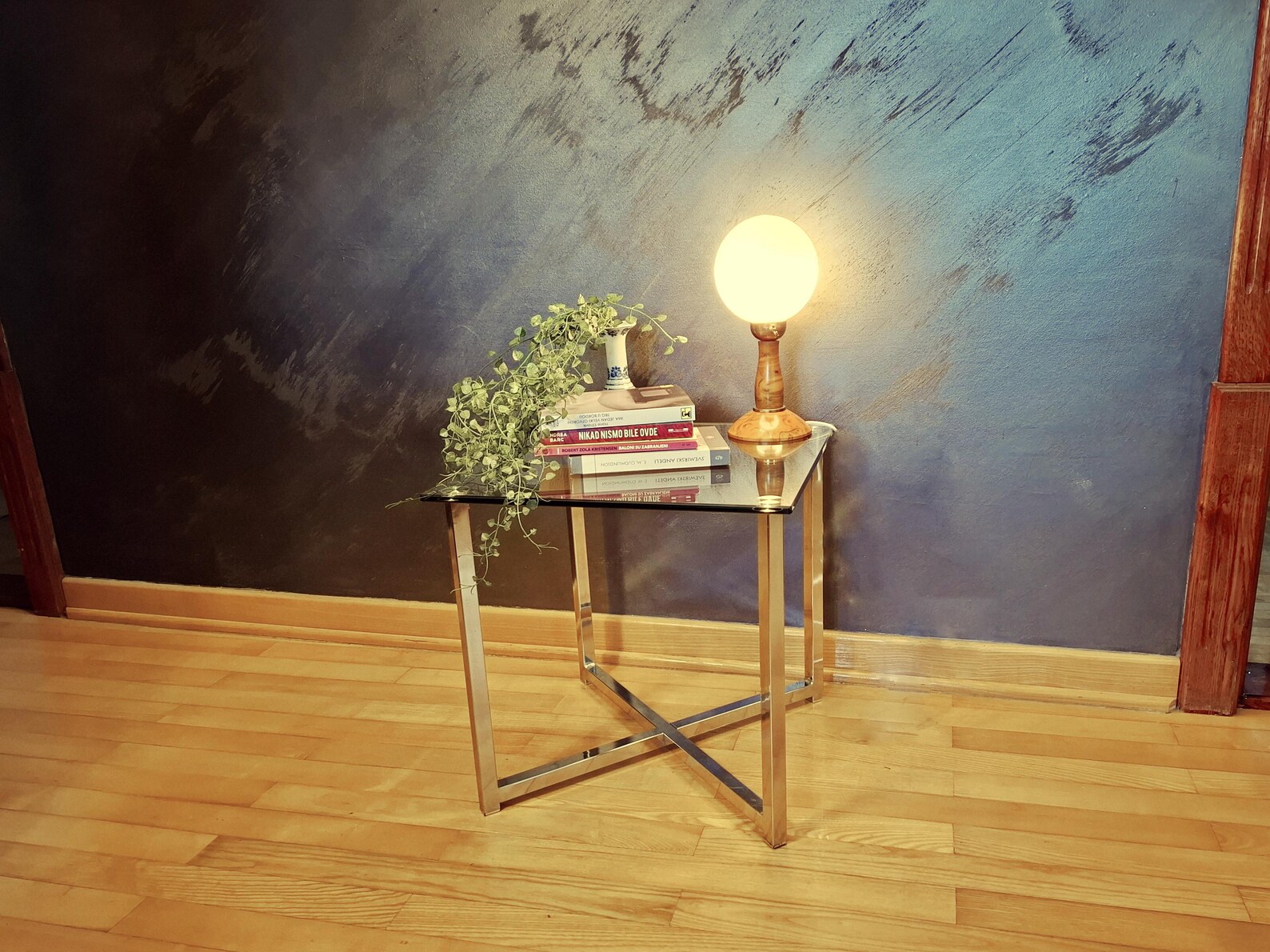Gebra Hyatt Regency Coffee Table: 1980s Chromed Steel Side Table - Etsy