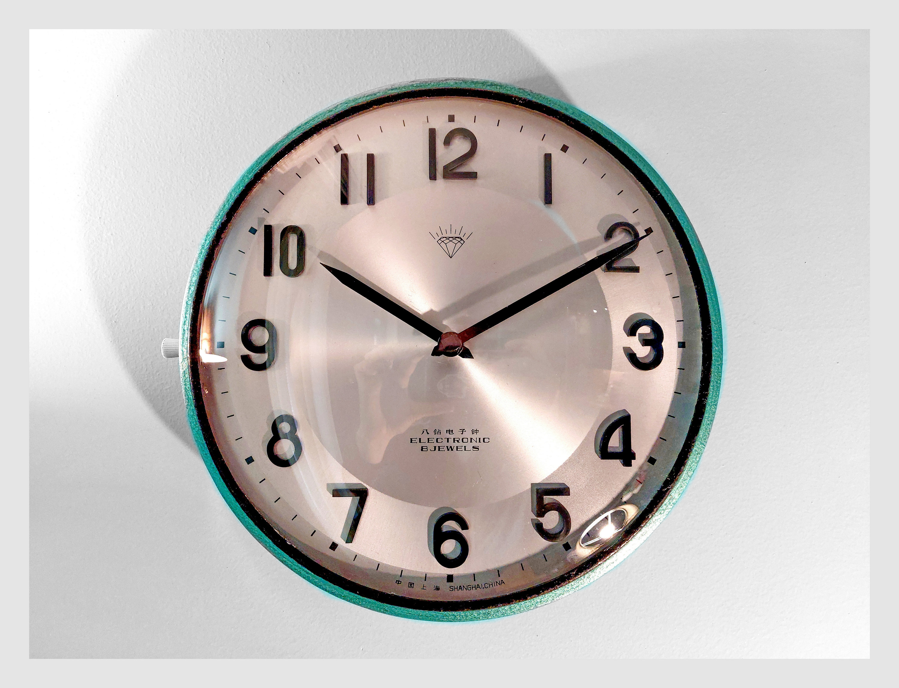 big discounts clearance Diamond Shanghai Wall Clock Vintage 1960's ...