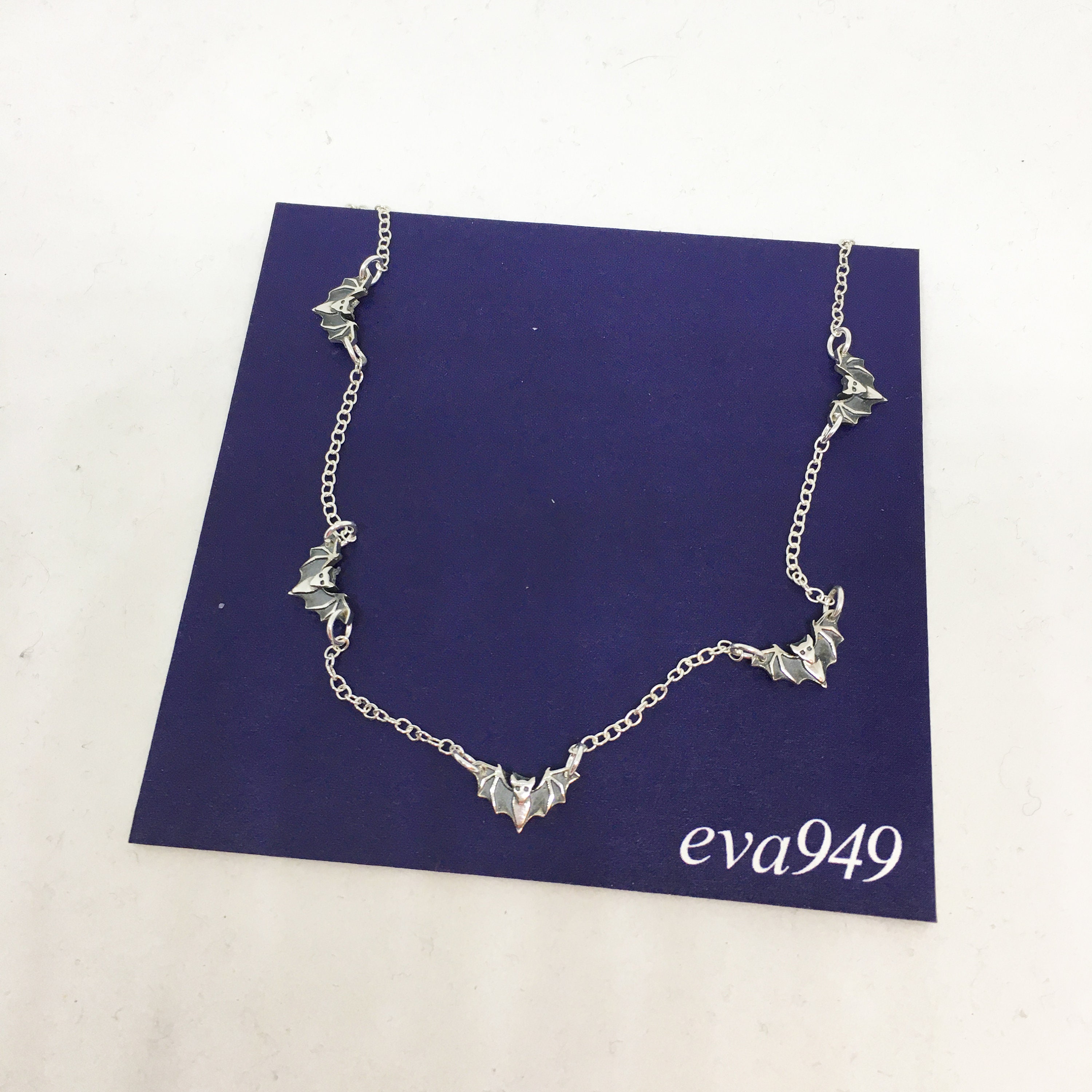 5 Bat Necklace Sterling Silver Small Bat Charms Oxidized Etsy 5-bat-necklace-sterling-silver-small-bat-charms-oxidized-etsy