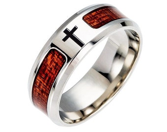 Christian Cross Ring - Etsy